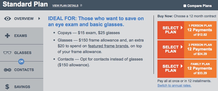 怎样申请美国视力保险？